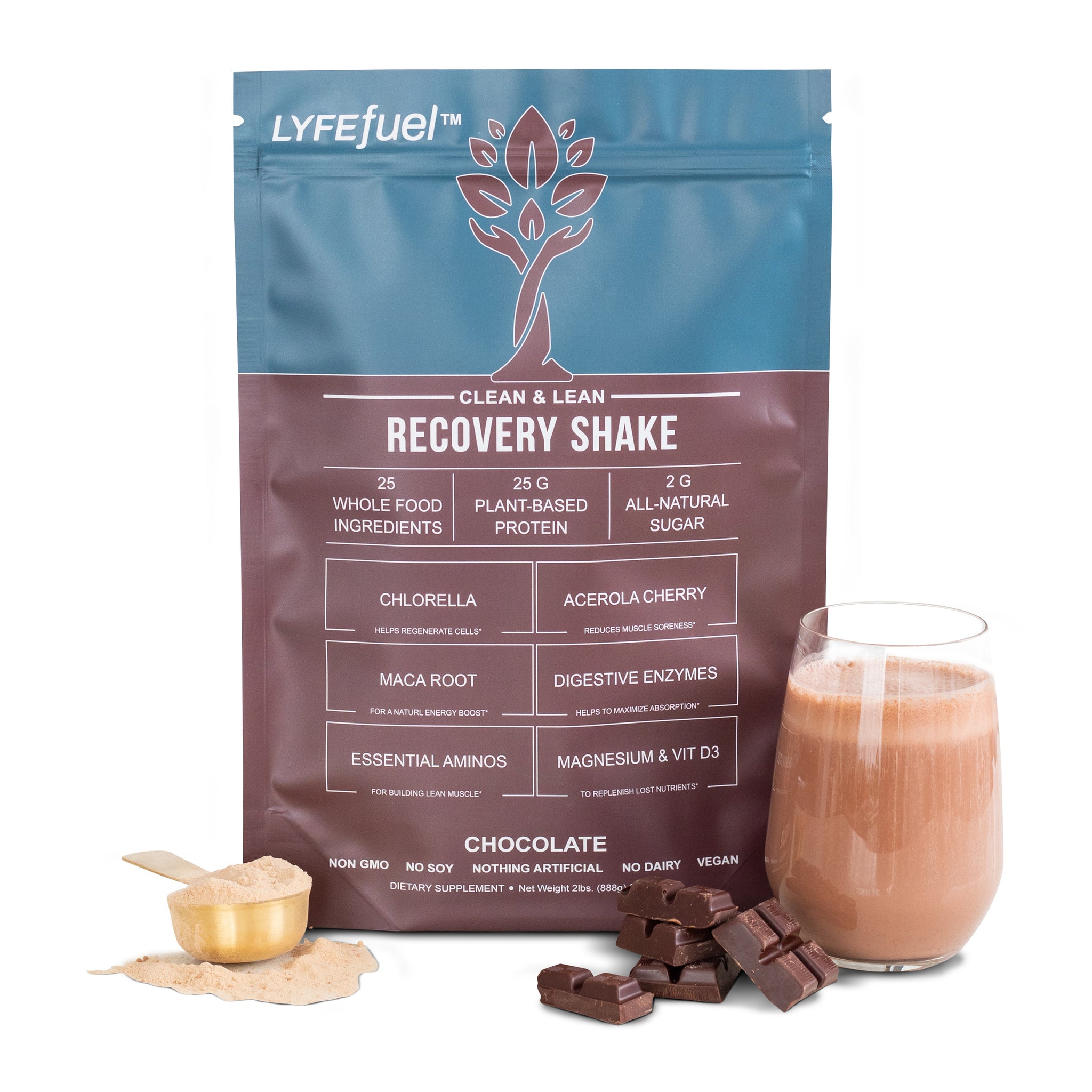 LyfeFuel Performance | Plant-Based Pre & Post Workout Shake